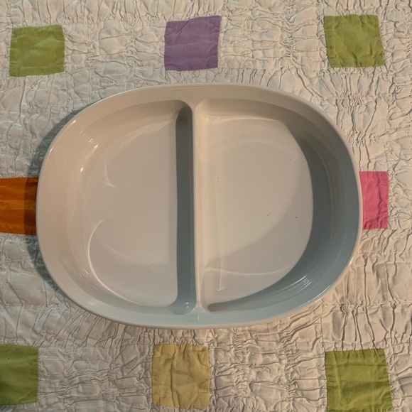 Corningware | Kitchen | Corningware Ribbed French White F6b Oval ...